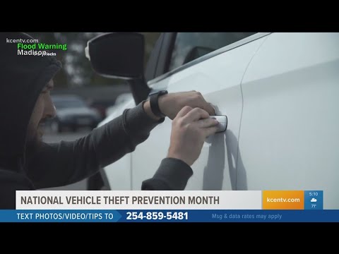 National vehicle theft prevention month - YouTube
