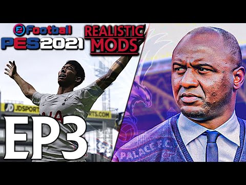 PES 2021 Crystal Palace Master League! [ULTRA REALISM MODS] - 3 - LEAKY DEFENCE!!!