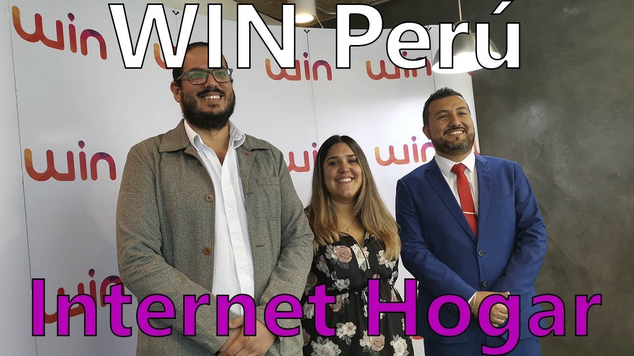 Win Perú presentó servicios de Internet Fijo para hogares a través de ...