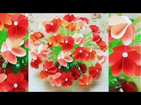 NEW DESIGN PAPER GULDASTA Guldasta banane ka tarika Guldasta TOP ART 1 ...