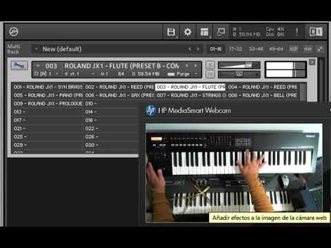 Samples Roland JX-1 para Kontakt - YouTube