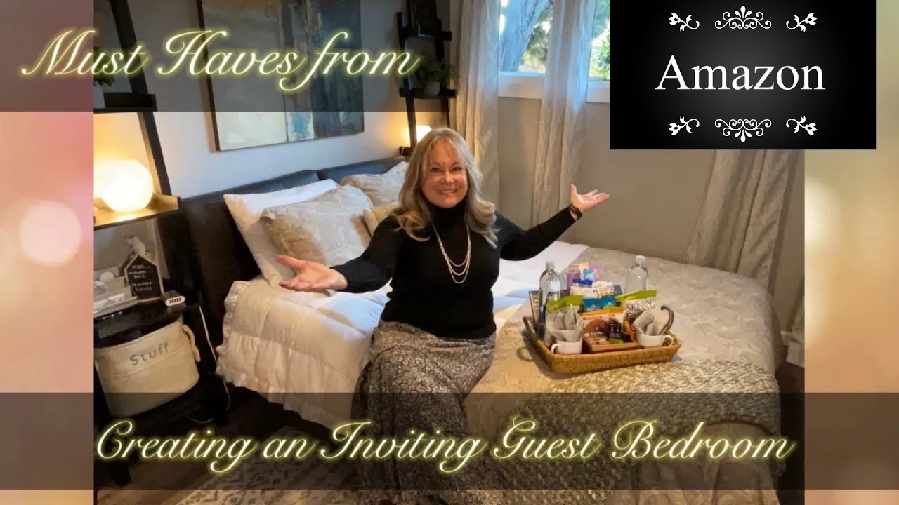 Renter Friendly Guest Room Makeover! - YouTube