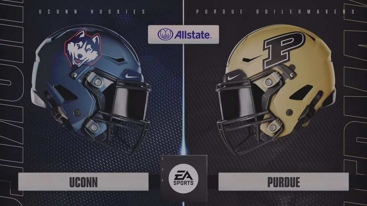 UCONN vs #24 Purdue WK1 2029 AI vs AI - YouTube