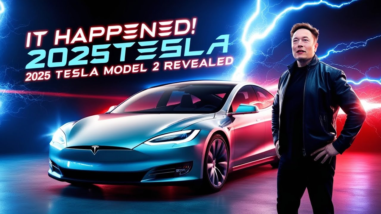 “Elon Musk Unveils the 2025 Tesla Model 2: The $25K EV Revolution ...