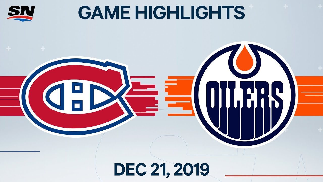 NHL Highlights | Canadiens vs. Oilers – Dec. 21, 2019 - YouTube