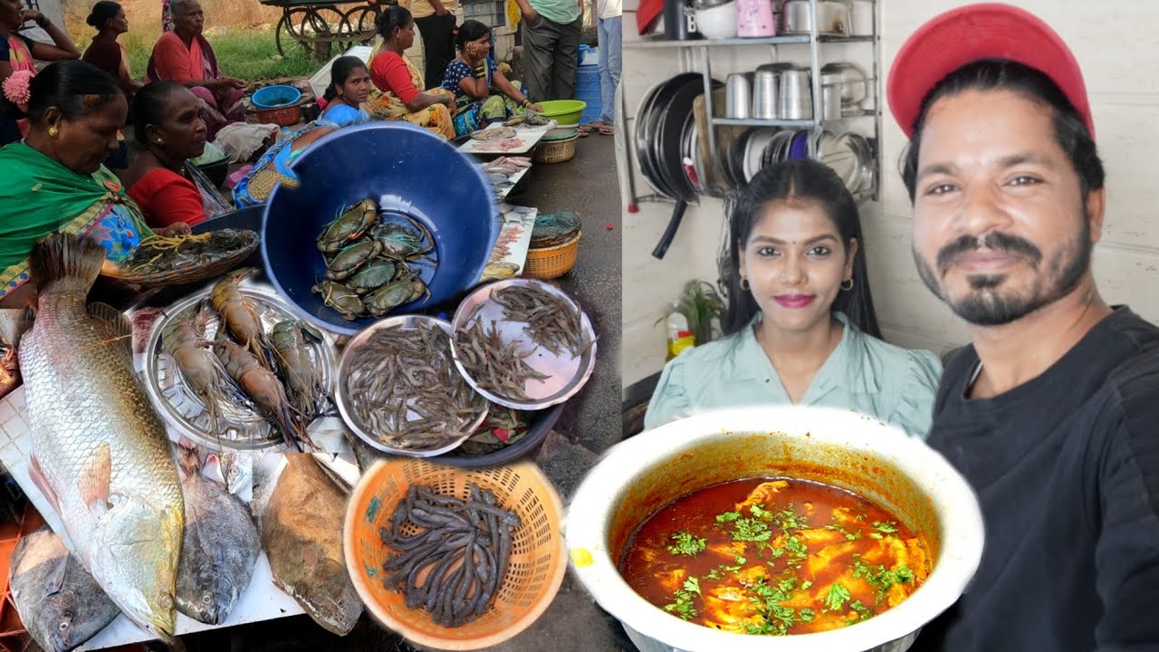 मच्छी मार्केट मधून आणले बोंबील | बोंबील कालवण | Wholesale Fish Market | Ashwin Gharat - YouTube