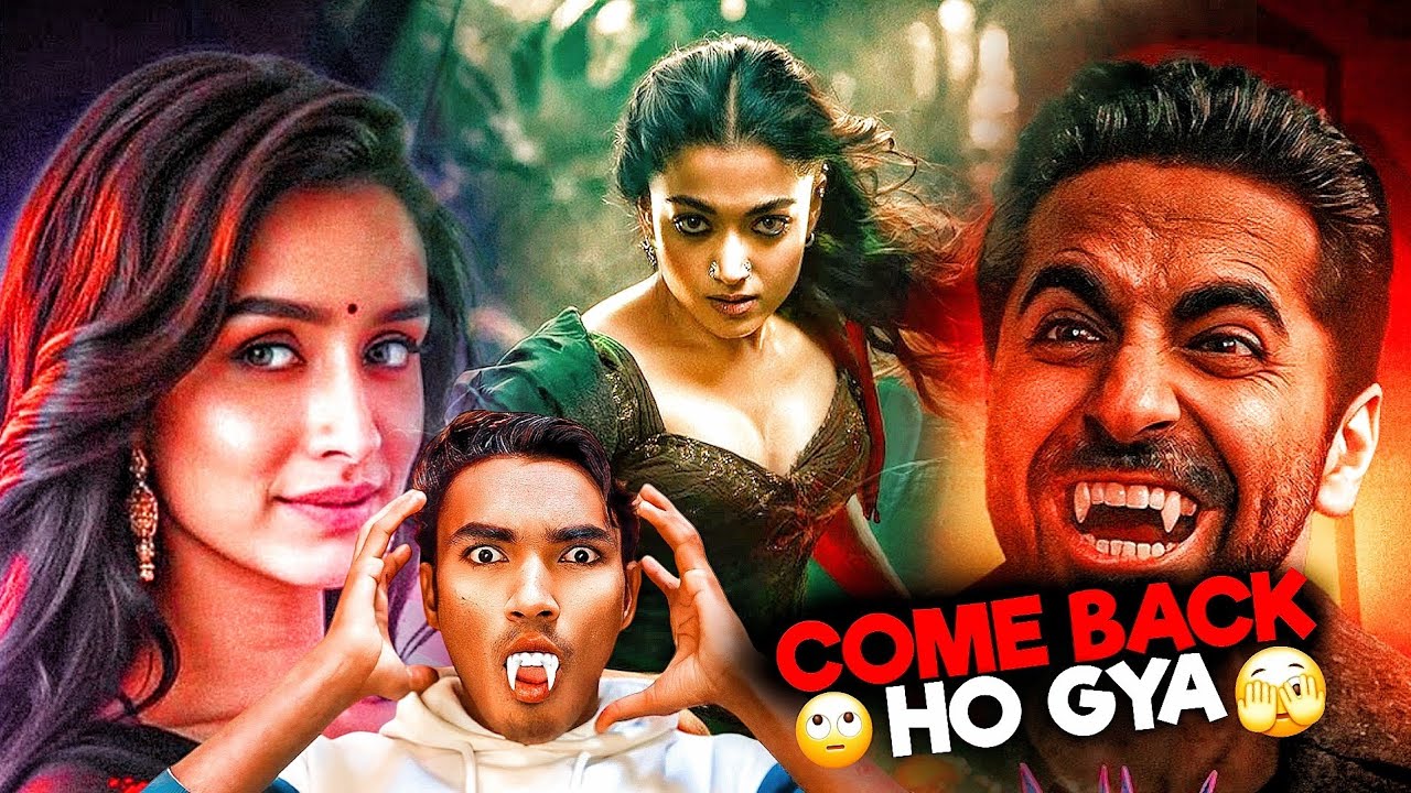 Thamma Movie Trailer Review | Thama Trailer Review and Reaction 🫣 ...