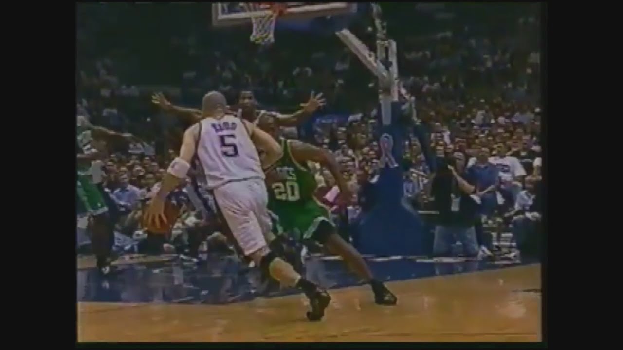 Jason Kidd 18 Points 7 Ast Vs. Celtics, 2002 Playoffs Game 5. - YouTube