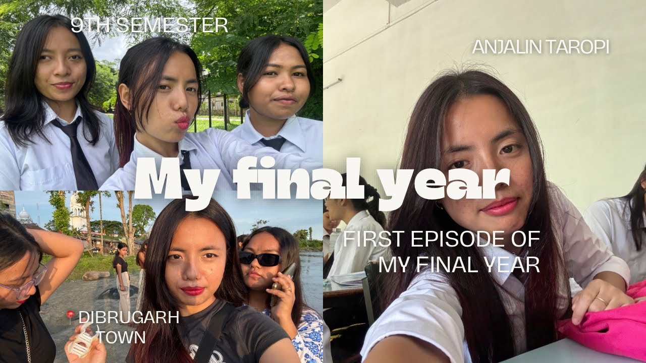 First day of Final Year 👩‍💼🇮🇳| super senior year vlog: 45 | 💌🧿 - YouTube