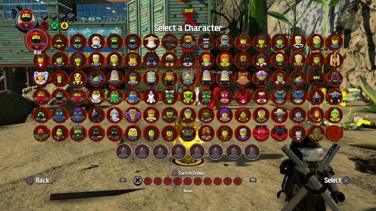 The LEGO NINJAGO The Movie Videogame (All 101 Playable Characters and ...