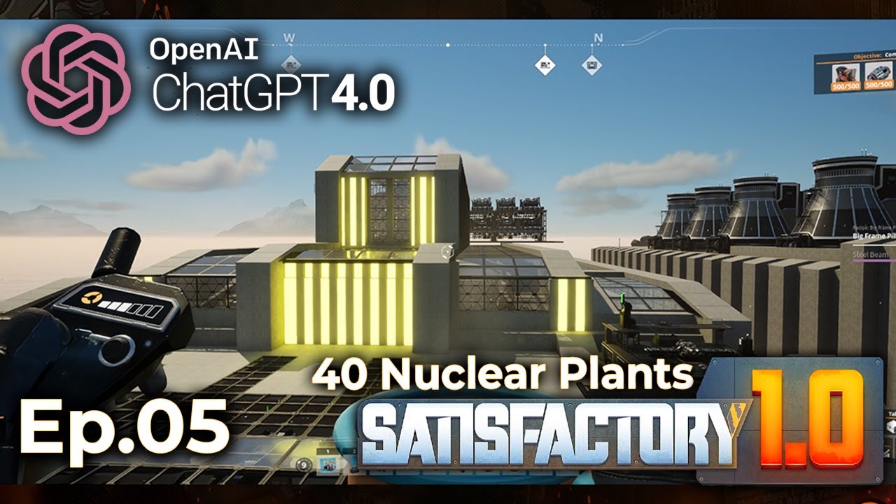 Satisfactory 1.0: Building 40 Nuclear Power Plants | AI Optimizations ...