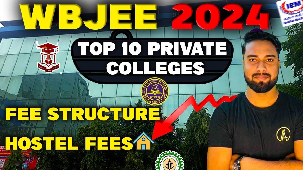 Top 10 private colleges under wbjee 🔥| 2024 Fee Structure💸 | Hostel ...