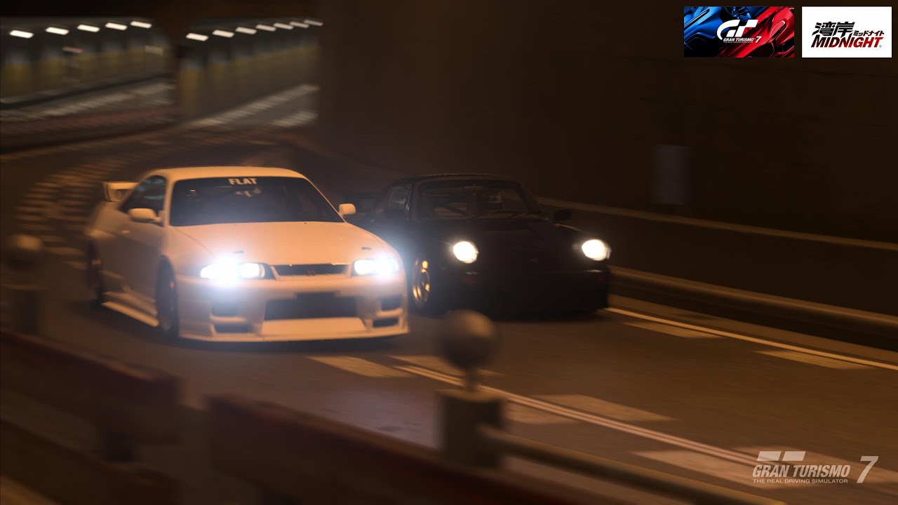 Gran Turismo 7 | Wangan Midnight FLAT R33 VS 911 Turbo - YouTube