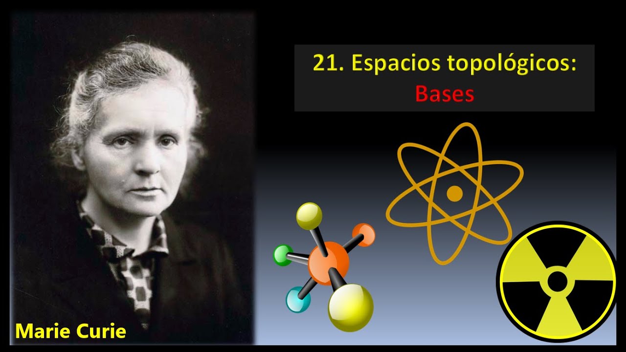 21. Espacios topológicos: base de una topología - YouTube