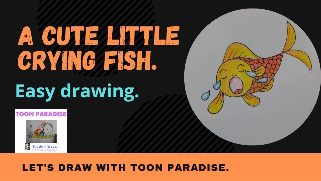 A cute little crying fish. - YouTube