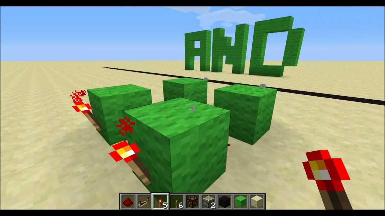 AND Gatter - Minecraft Redstone Tutorial [DEUTSCH] #01 - YouTube