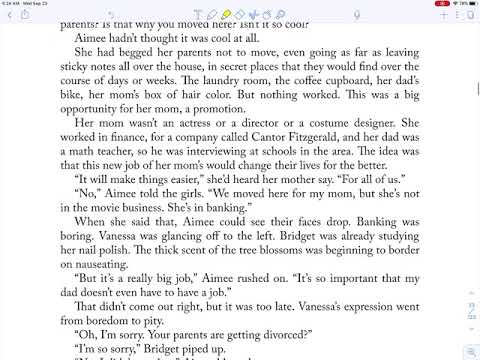 Nine, Ten by Nora Raleigh Baskin: Section 3- 9/10 10:14 AM, Los Angeles ...