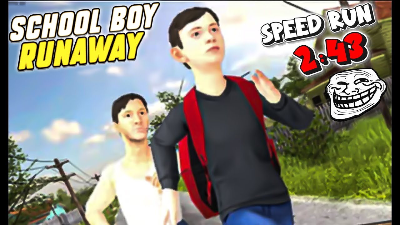 School Boy Runaway Speed Run 2:43 💀🤯 - YouTube