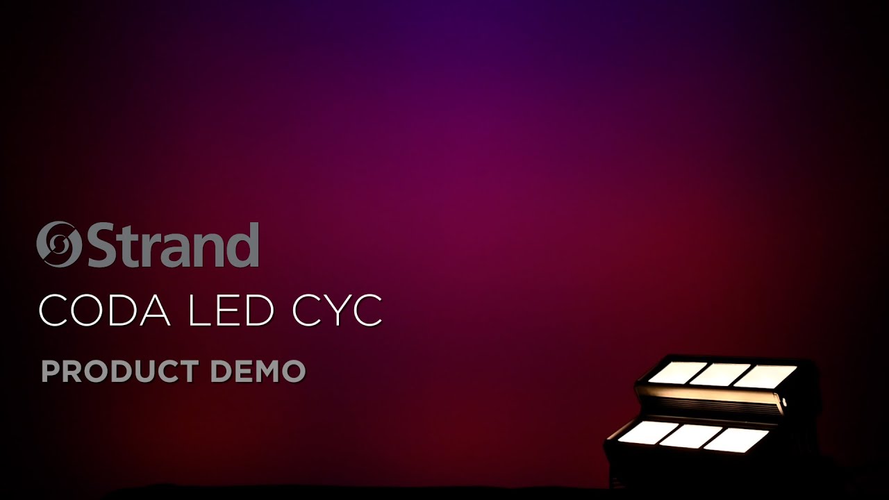 CODA LED CYC | Product Demonstration - YouTube
