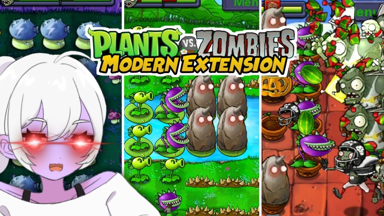 Plants vs Zombies Modern Extension - Android Download - YouTube