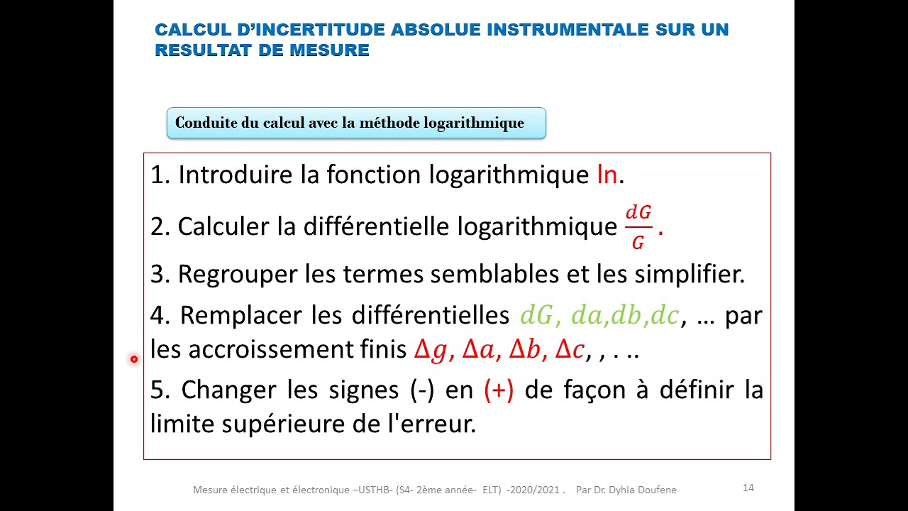 Cours 2:Chapitre 1 : Mesures, grandeurs et incertitudes - YouTube