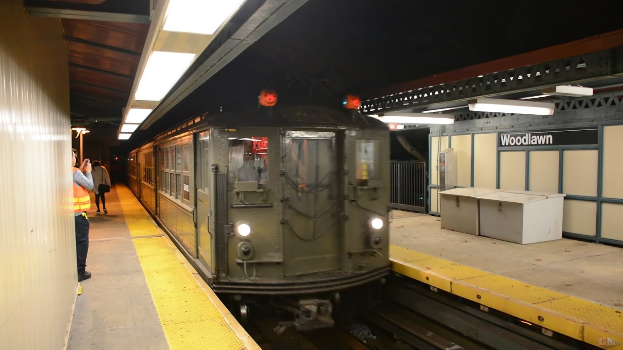 NYCTA Low Voltage (Lo-V) Train at Woodlawn - YouTube