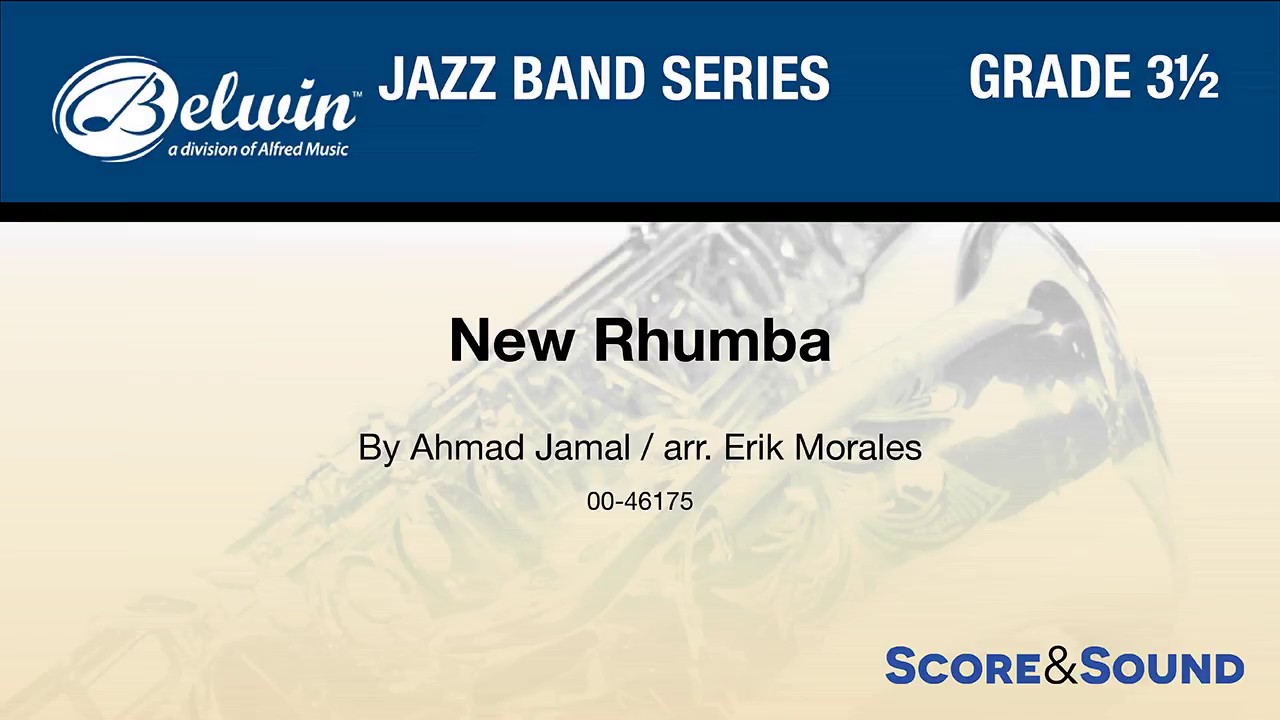 New Rhumba, arr. Erik Morales – Score & Sound - YouTube