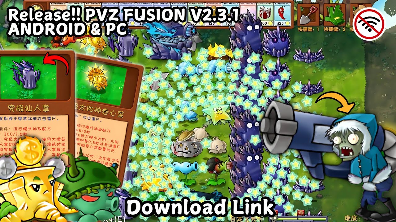 RELEASE!! PVZ FUSION V2.3.1 ANDROID AND PC [ DOWNLOAD LINK - BUG FIXED ...