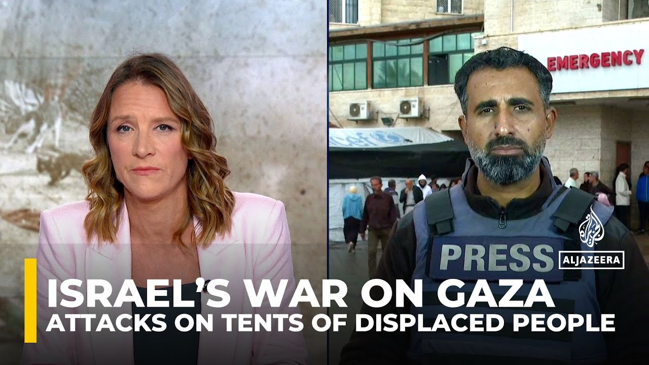 Sad morning in Gaza following more attacks on tents of displaced people ...