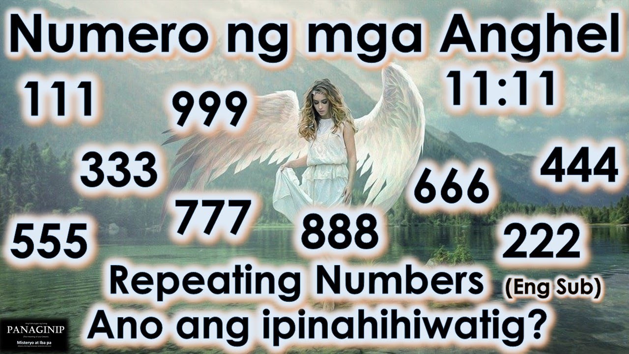 Misteryo ng Numero ng mga Anghel, Anong ipinahihiwatig? | Angel Numbers ...