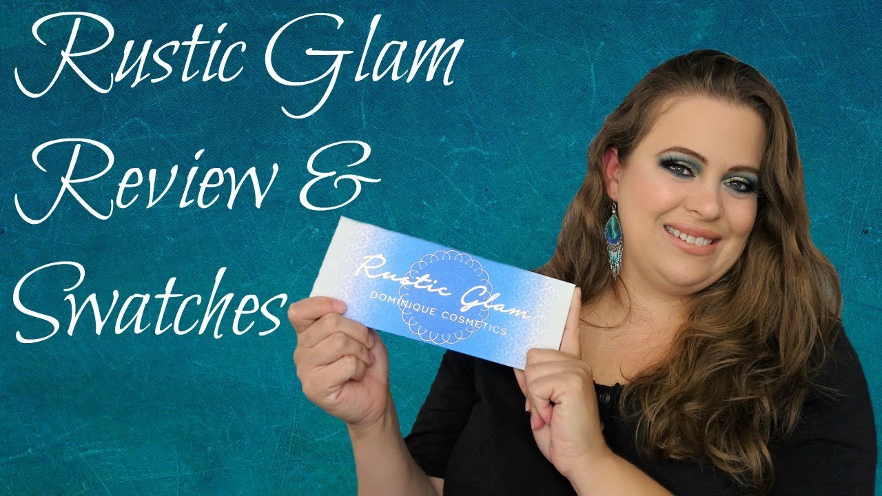 Dominique Cosmetics Rustic Glam Palette | Review & Swatches - YouTube