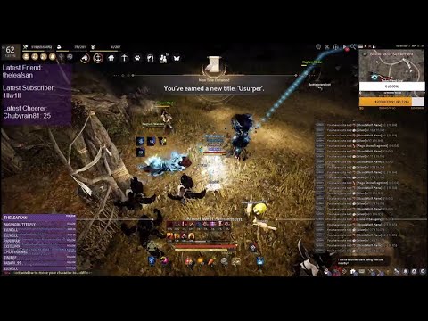 [TITLE] Combat - "Usurper" unlocked at Blood Wolf Settlement. Black Desert Online. BDO SEA ...