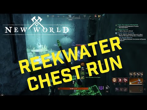 New World 15 minute Reekwater chest run - YouTube