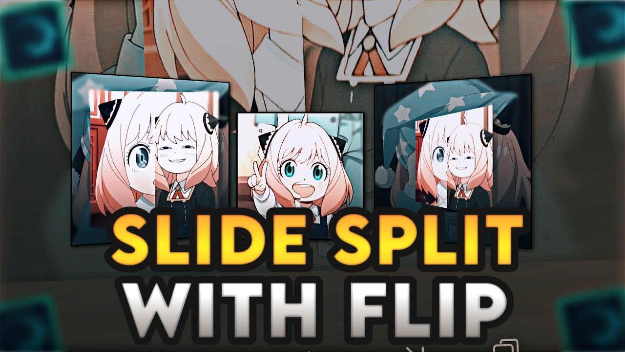 Slide Split With Flip Transition | Alightmotion Tutorial | NKL EDITS - YouTube