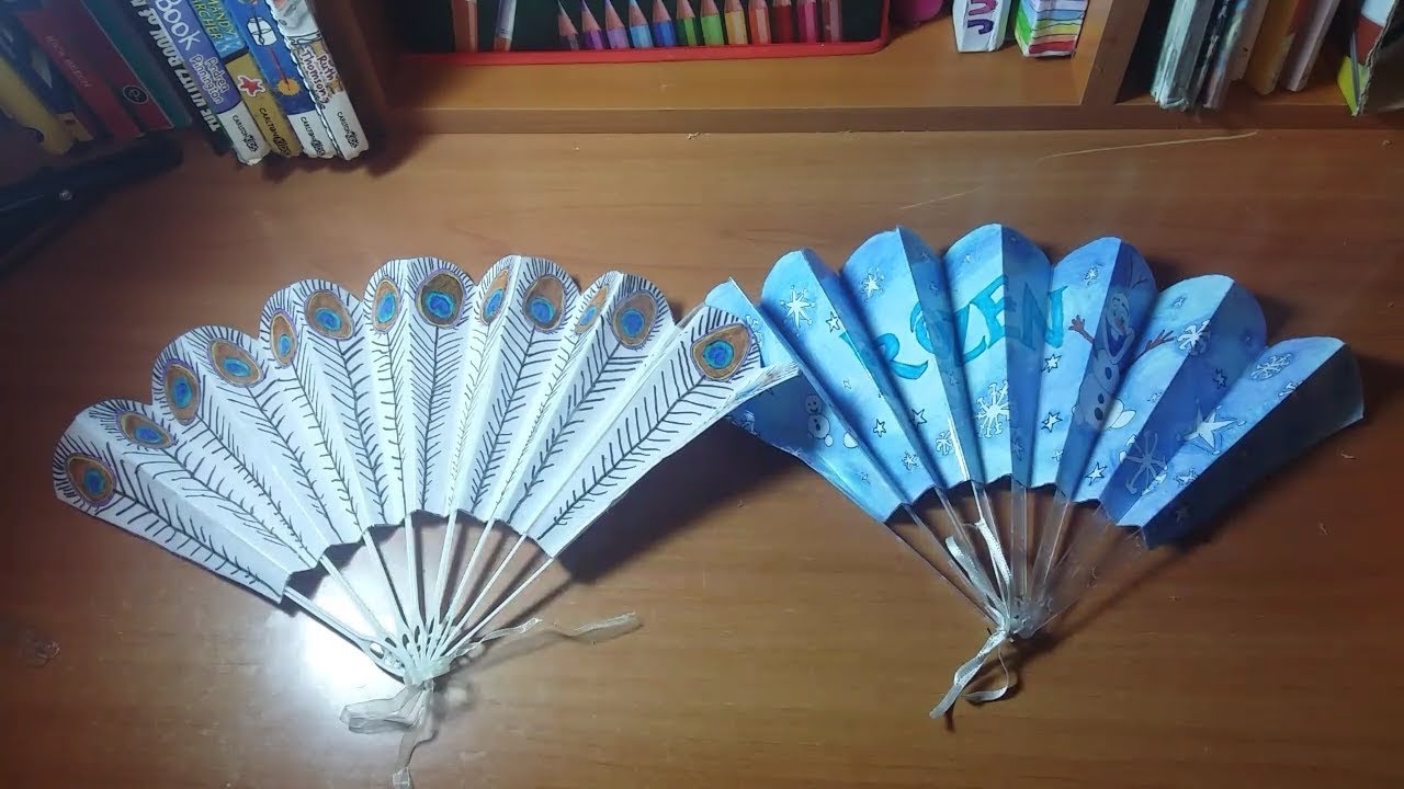 DIY-Cum să faci un evantai - YouTube