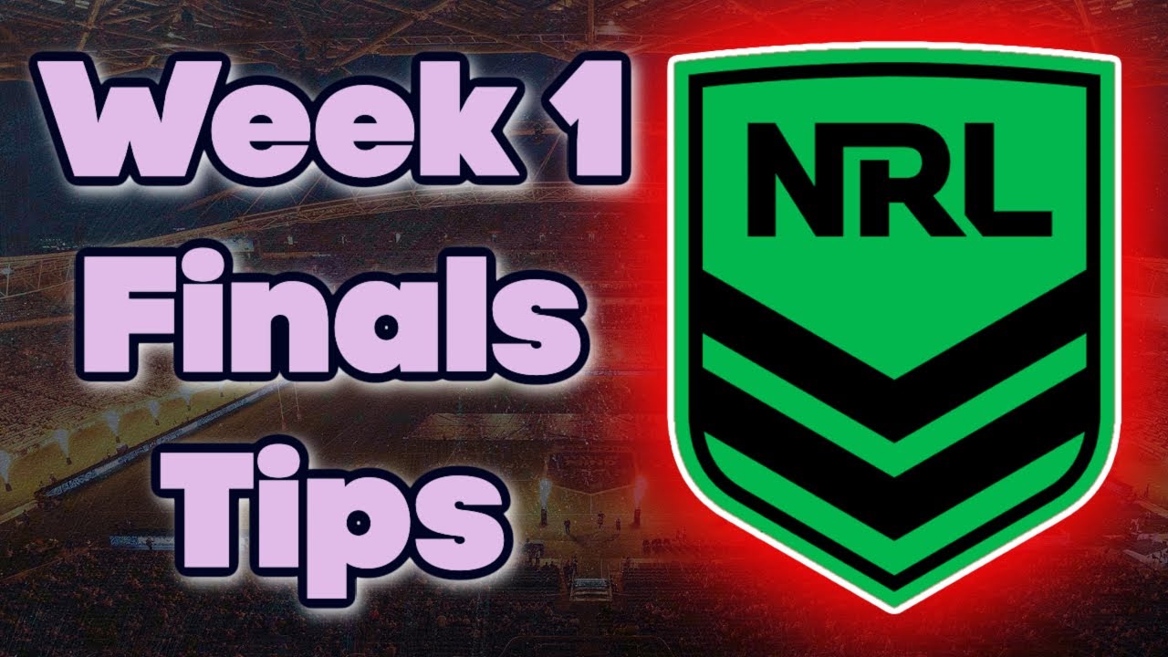 NRL Tips & Predictions Finals Week 1! | NRL 2021 - YouTube