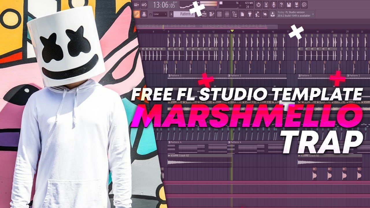 Marshmello Style / TRAP Template #1 [FREE FLP] - YouTube