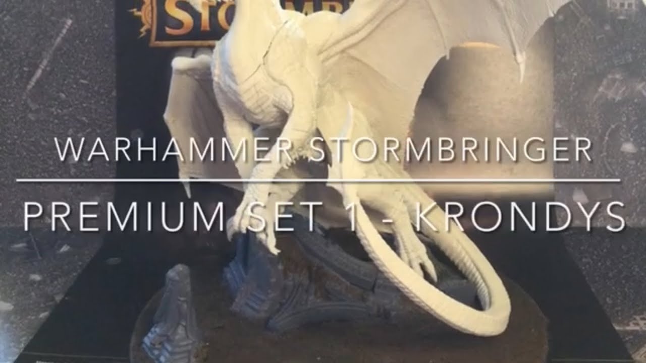 Warhammer Stormbringer - Premium Kit 1 Krondys - YouTube