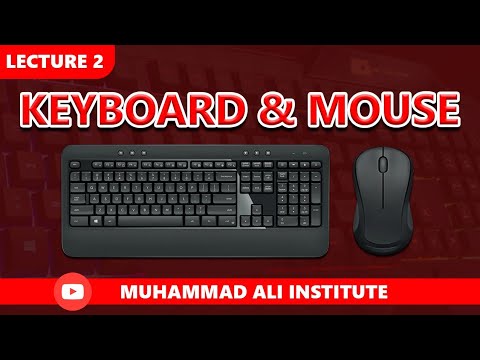 2nd Lecture Keyboard and Mouse Computer Basic Course MAIOIS - YouTube