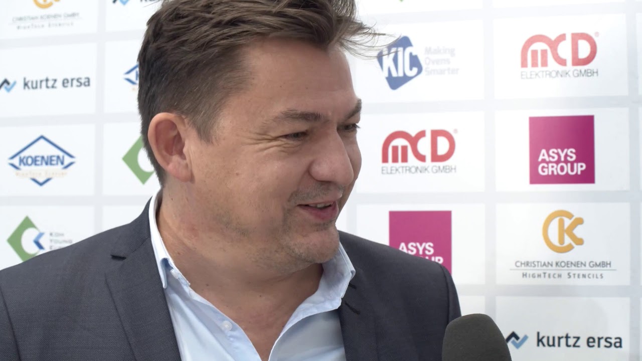 Productronica 2019 - Stéphane Le Roux - ASM Assemly Systems - YouTube