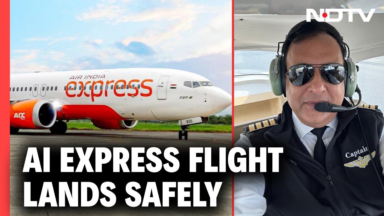 AI Express Flight | AI Express Flight Lands Safely | Air India Express Flight Lands Safely In ...