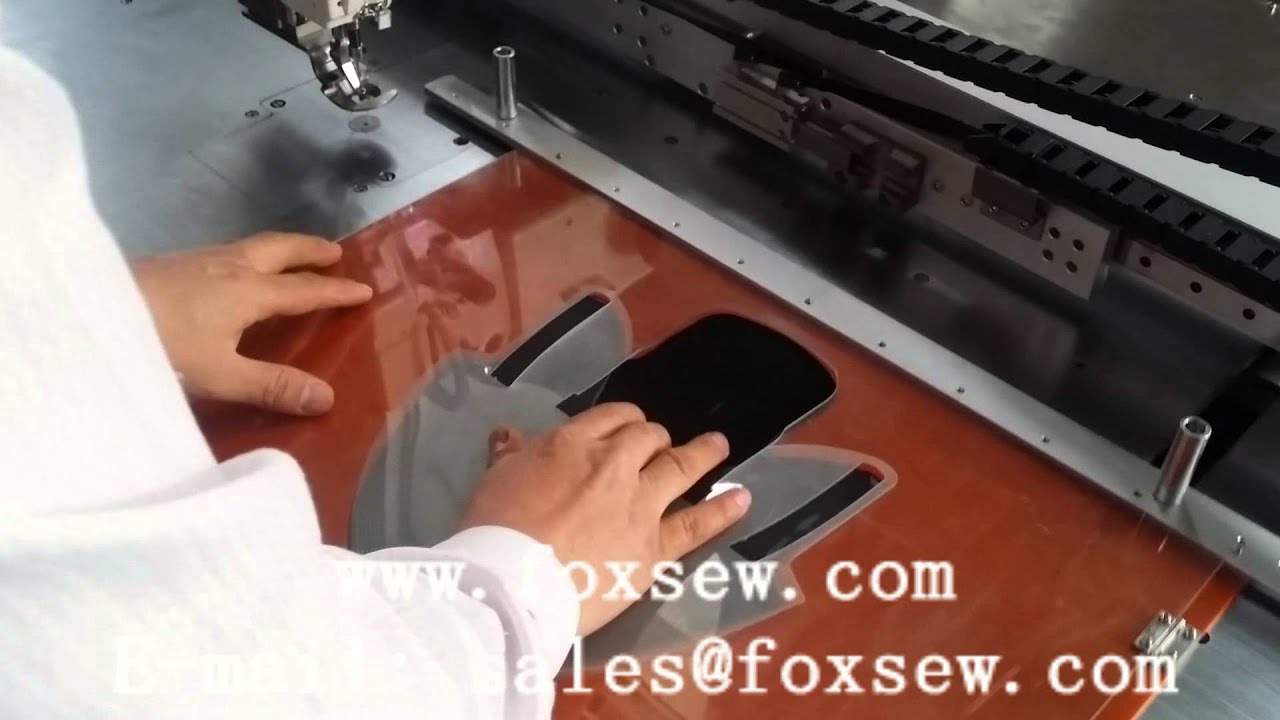 Automation Pattern Sewing Machine for Shoes Upper - YouTube