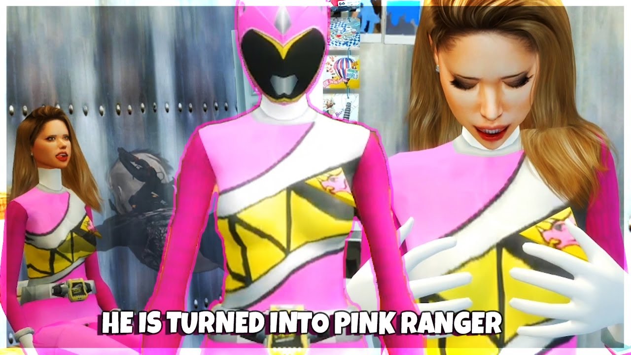 Villain Swap Bodies With A Ranger Pink | TG/MTF Body Swap | Sims 4 ...