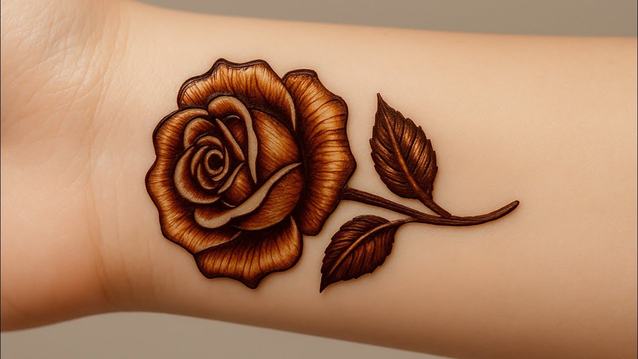 Don't Draw Mehndi Flowers Until You Watch This | 16 Shading Flower ...