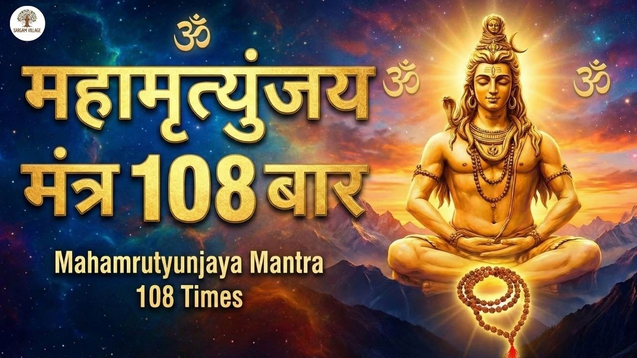 महामृत्युंजय मंत्र 108 बार | Mahamrityunjaya Mantra 108 Times | Shiva ...