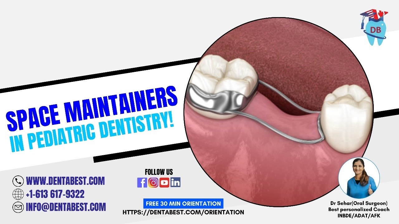 Why Space Maintainers Are Crucial for Kids / Importance of Space Maintainers - YouTube