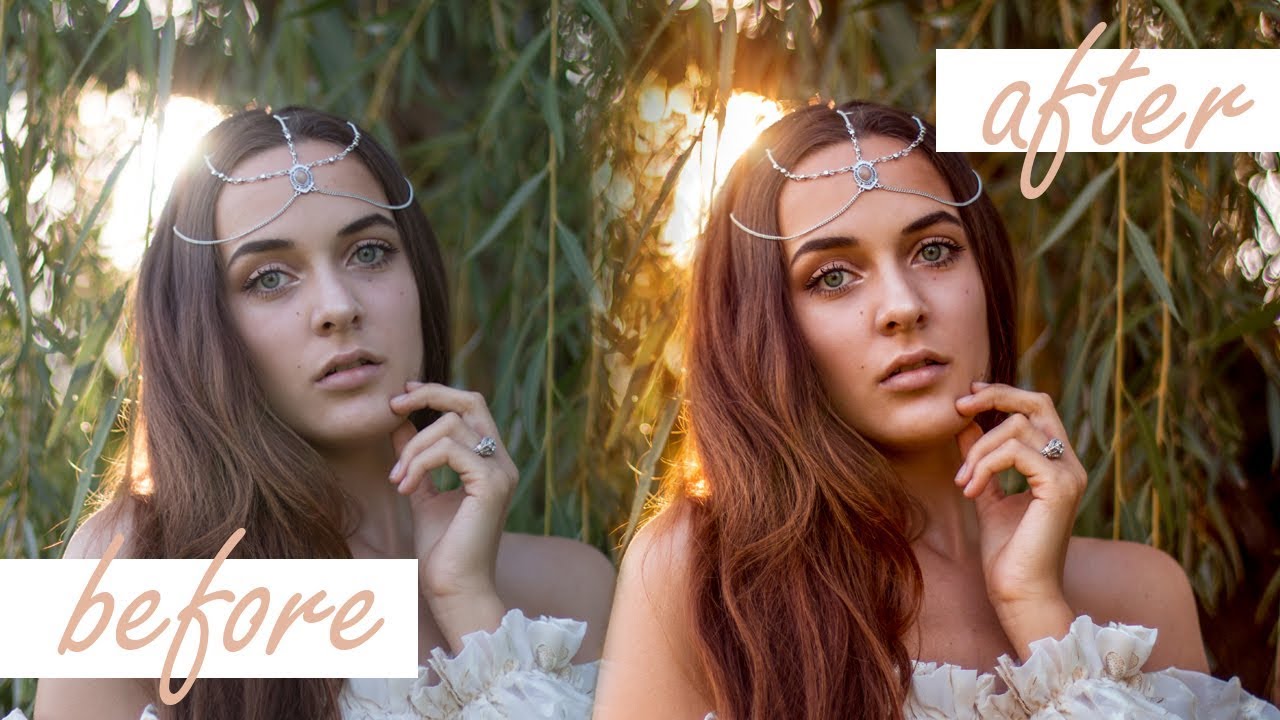 Photoshoot Speed Edit - Lightroom and Photoshop Tutorial - YouTube