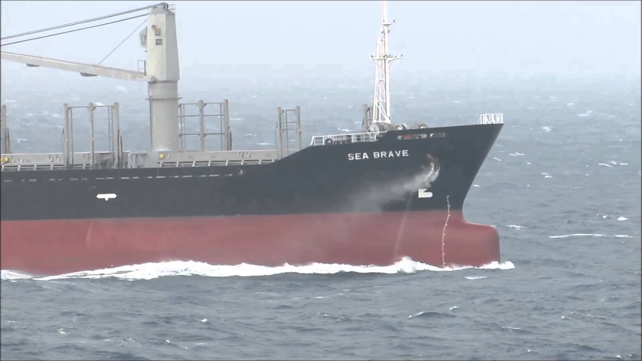Navio SEA BRAVE em alto mar - YouTube
