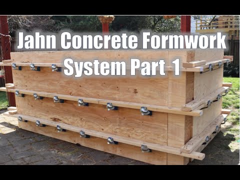Intro To Jahn Concrete Formwork Systems Part 1 - YouTube