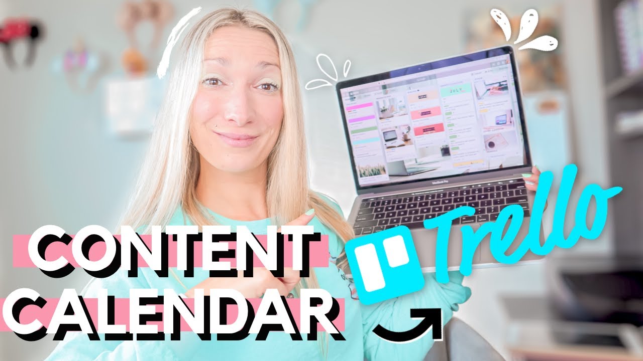 HOW TO MAKE A CONTENT CALENDAR FOR SOCIAL MEDIA IN TRELLO // Trello ...
